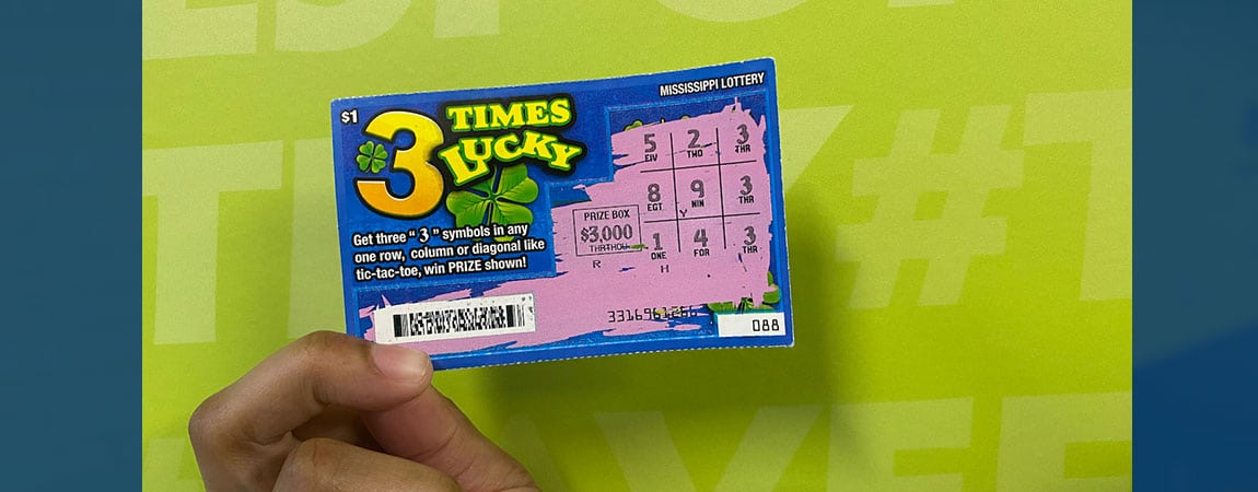 Crystal Springs Woman Wins $3,000 on 3 Times Lucky - Mississippi Lottery