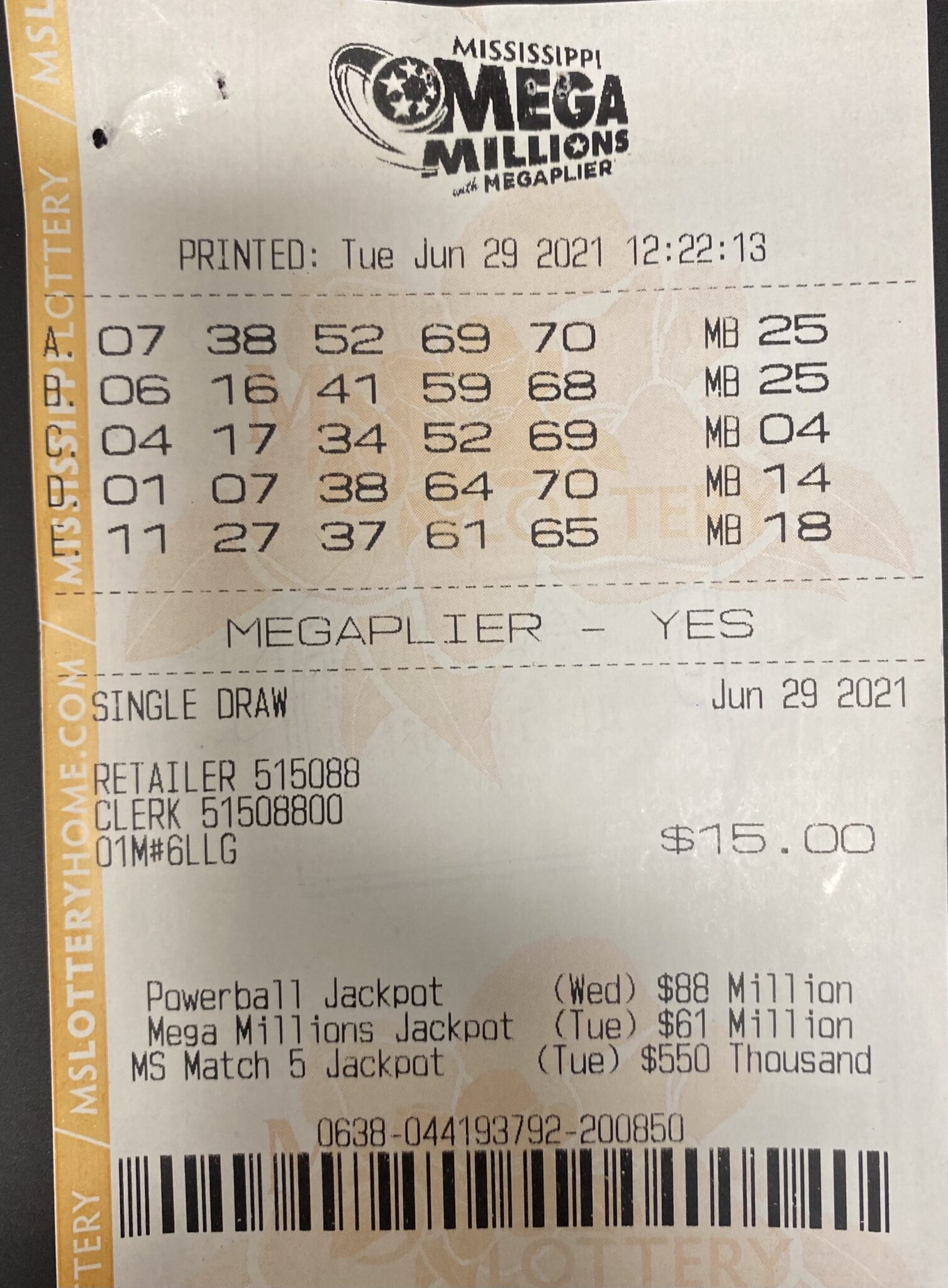 Slidell, La., Woman Wins $1,500! - Mississippi Lottery