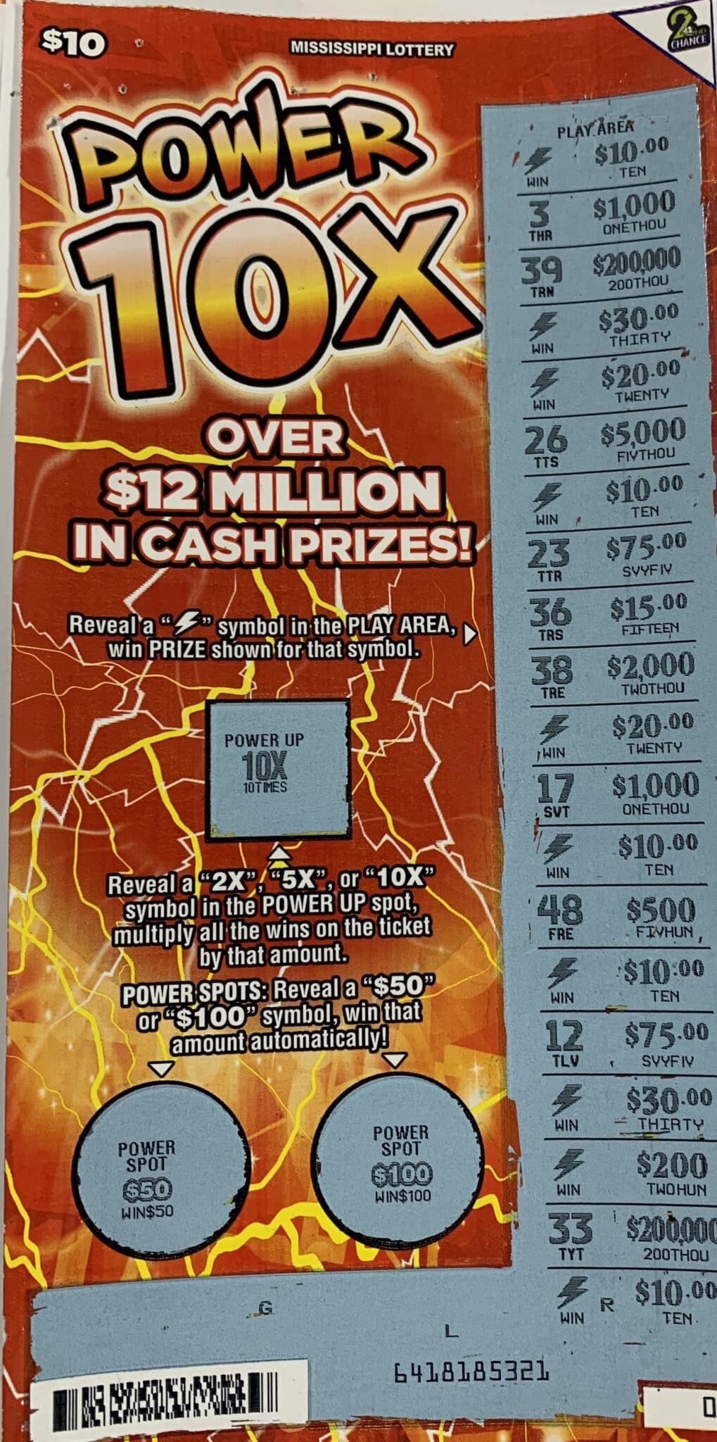 Winfield, Ala. Man Wins $5,000 - Mississippi Lottery