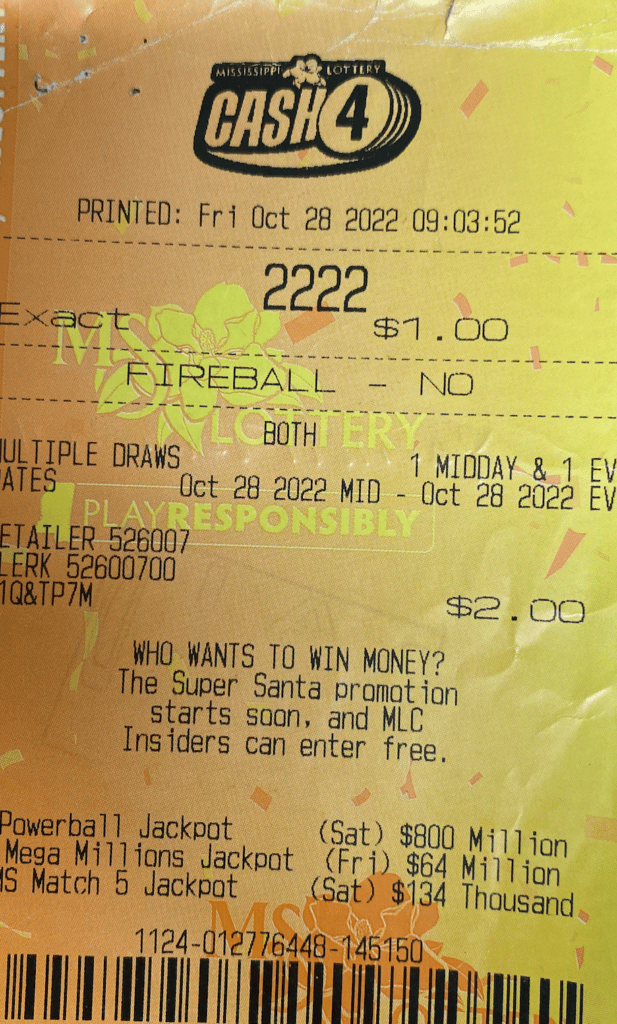 Ruleville player wins $5,000 - Mississippi Lottery