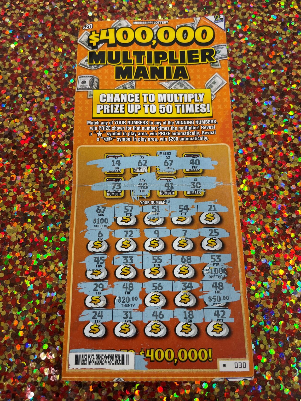 Summit Man Wins $4,000 - Mississippi Lottery