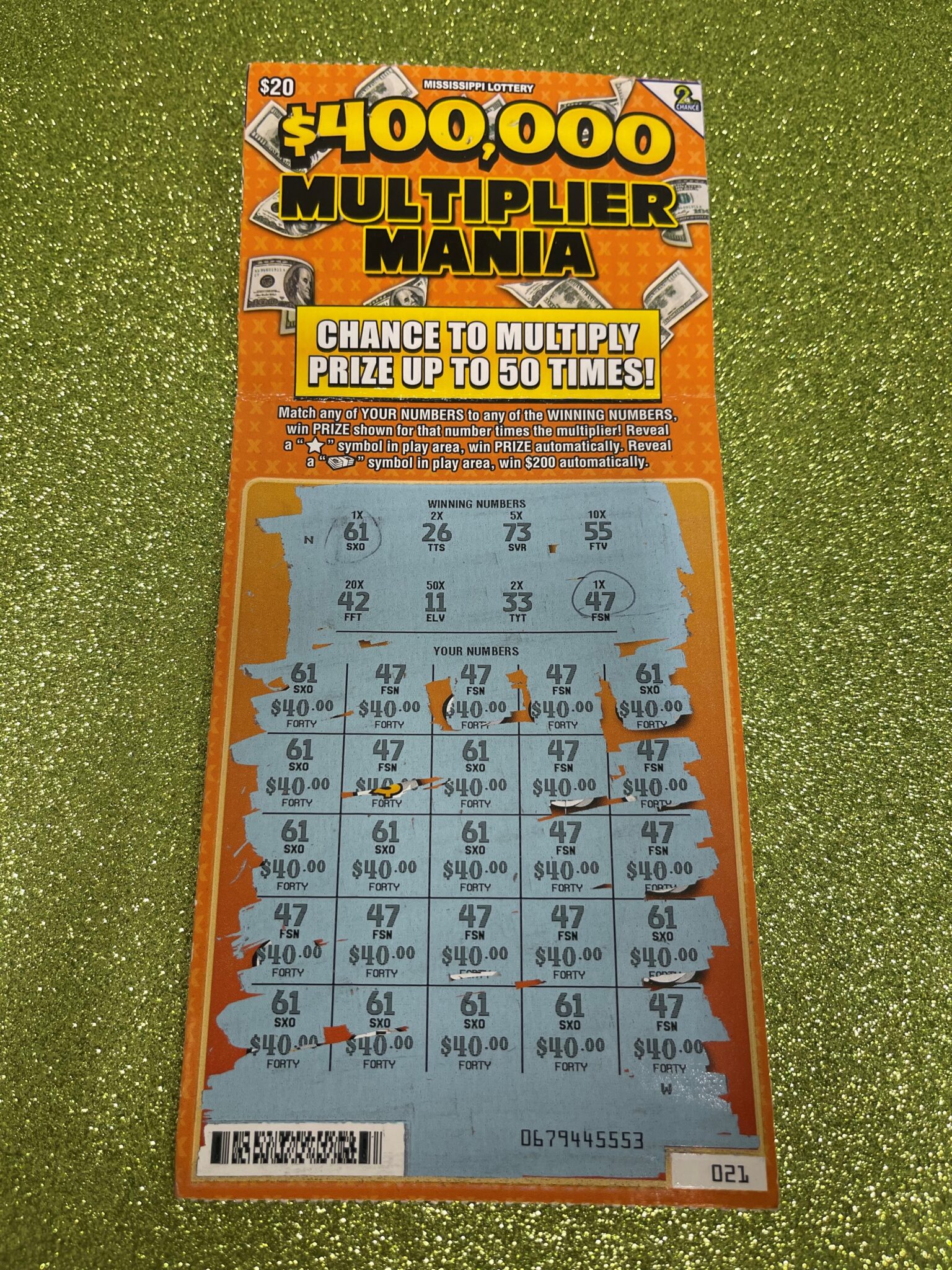 Osyka Player Wins $1,000 - Mississippi Lottery