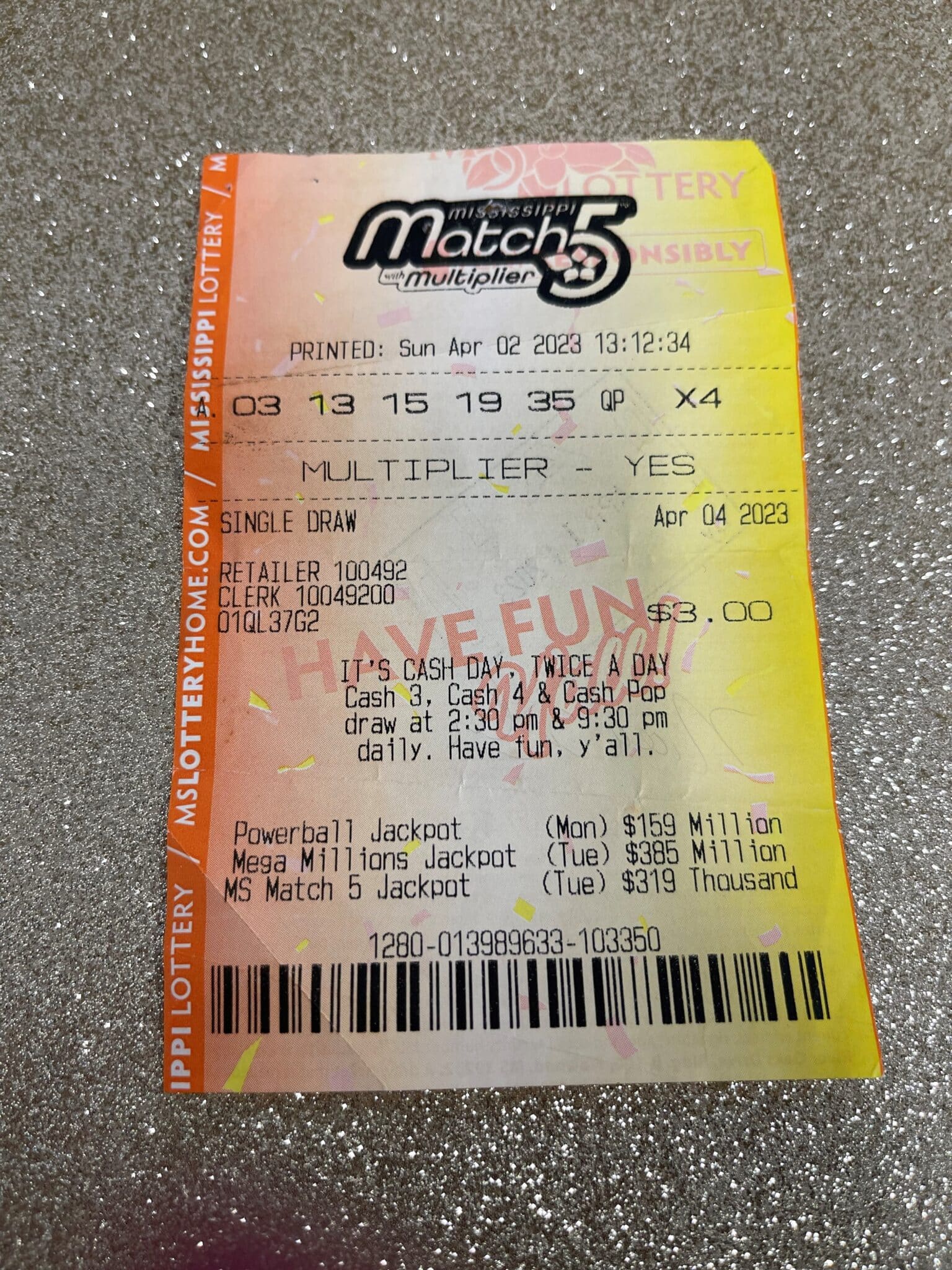 Ruth Woman Wins $800 - Mississippi Lottery