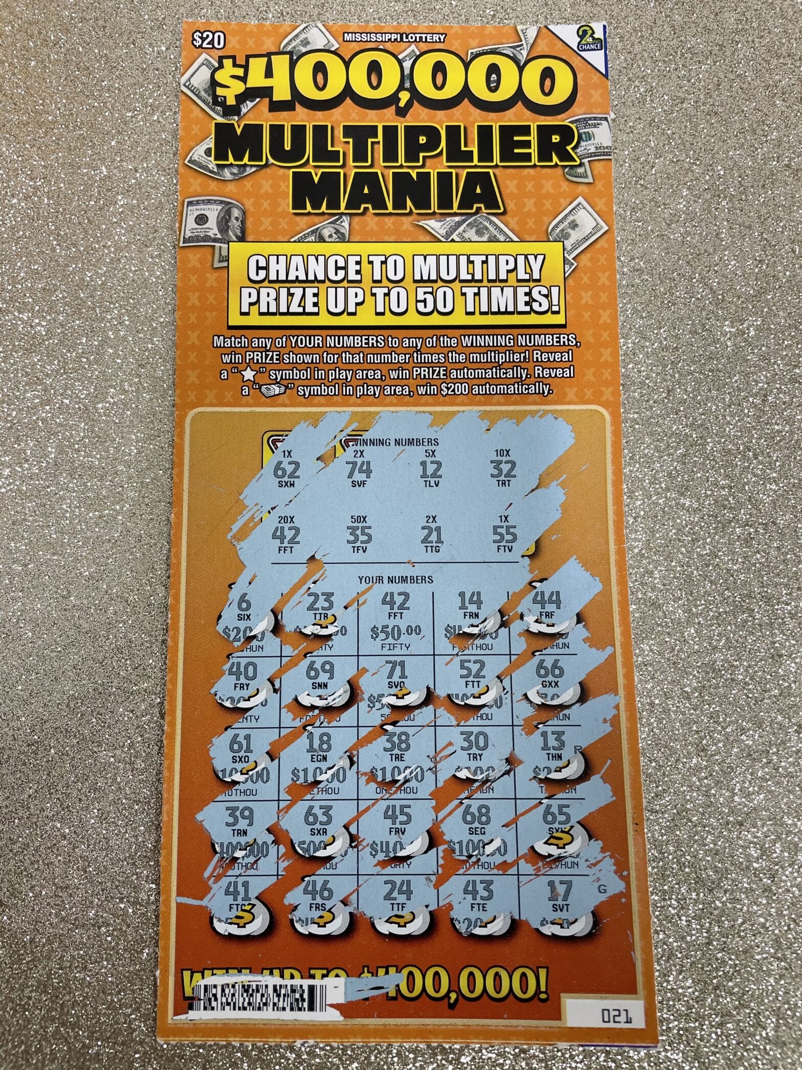 Magnolia Man Wins $1,000 - Mississippi Lottery