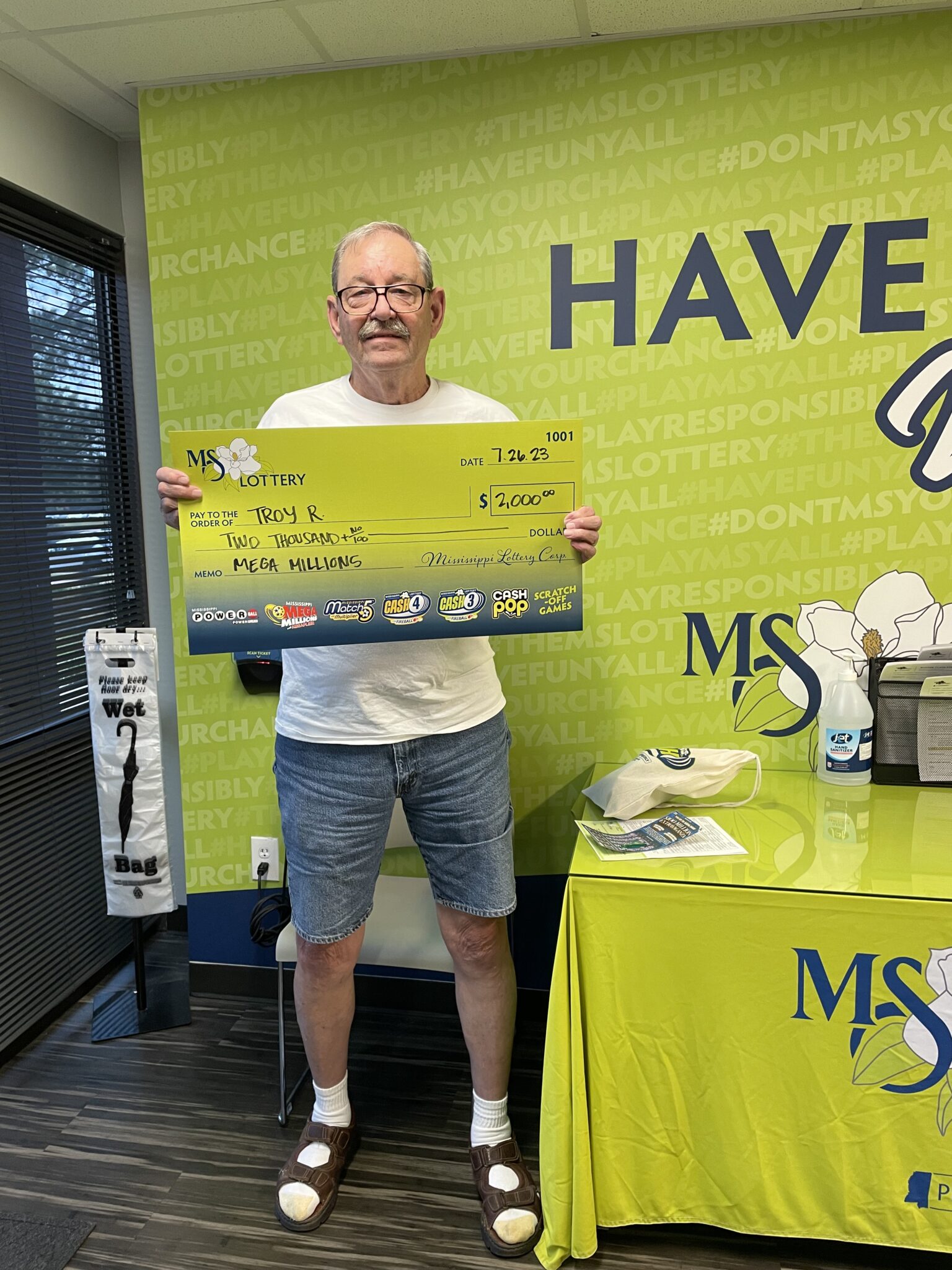 Hamilton, Ala., Man Wins $2,000 - Mississippi Lottery