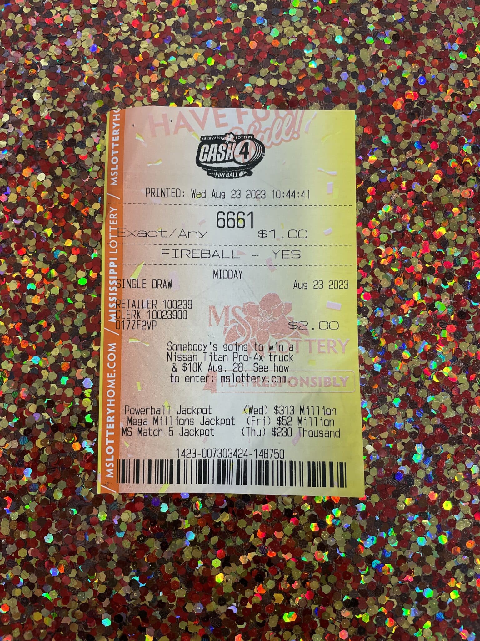 Shubuta Woman Wins $845 - Mississippi Lottery