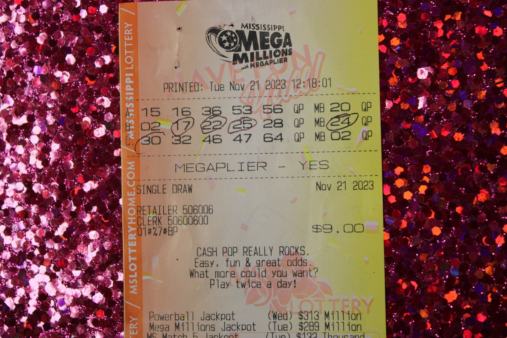 Summit Woman Won $800 - Mississippi Lottery