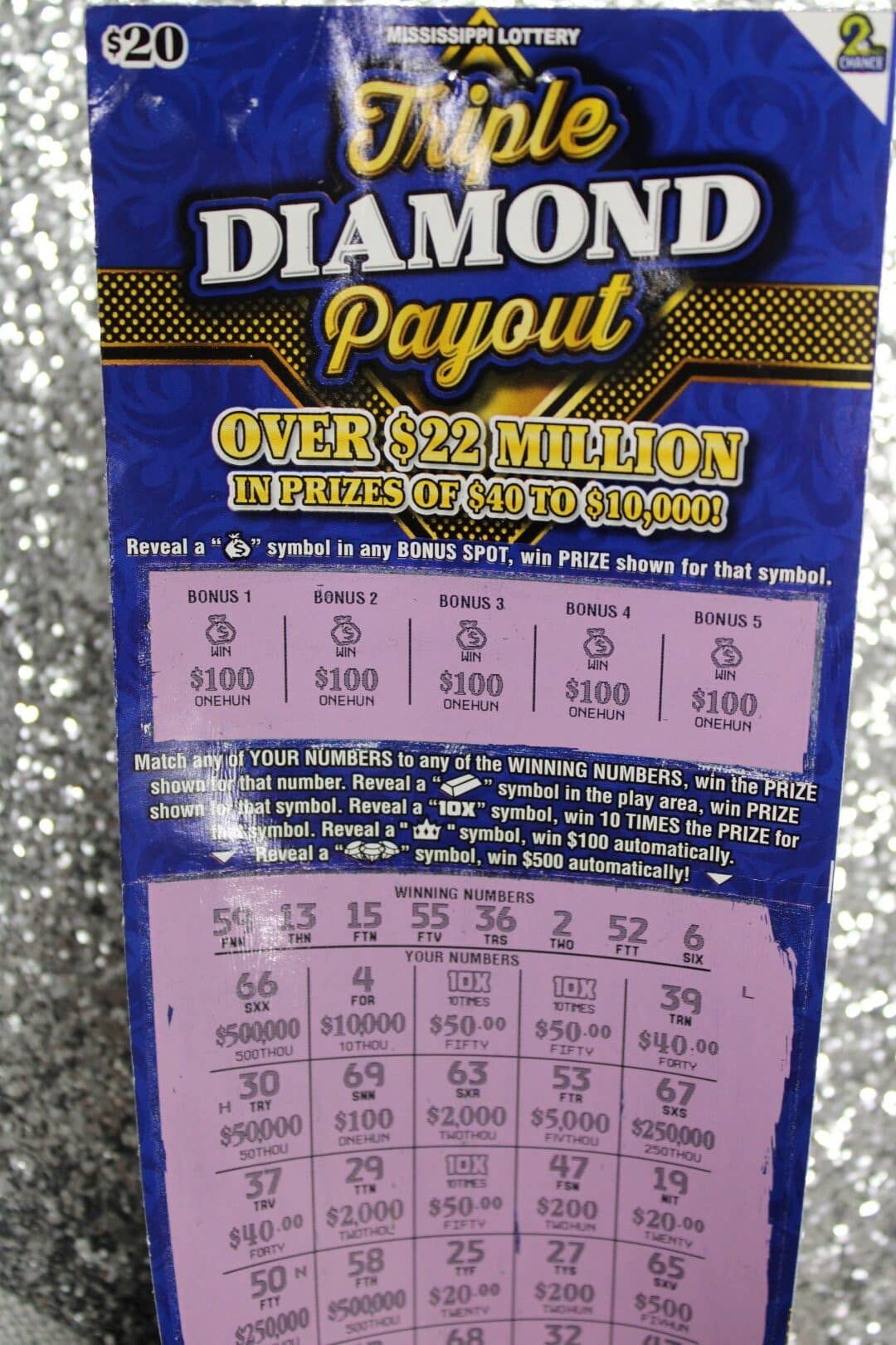 Edwards Woman Won $2,000 - Mississippi Lottery