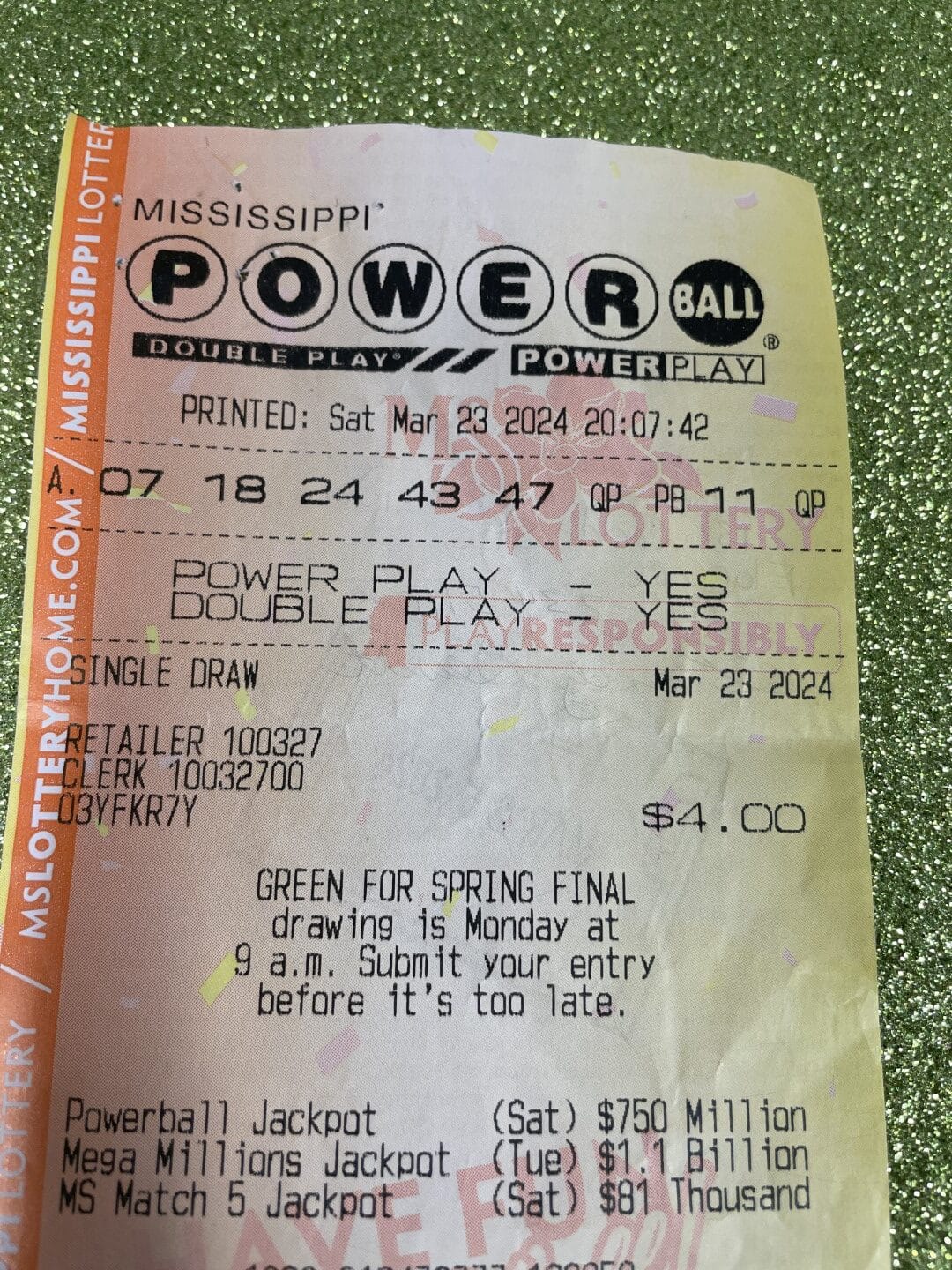 Florence Woman Won $50,000 - Mississippi Lottery