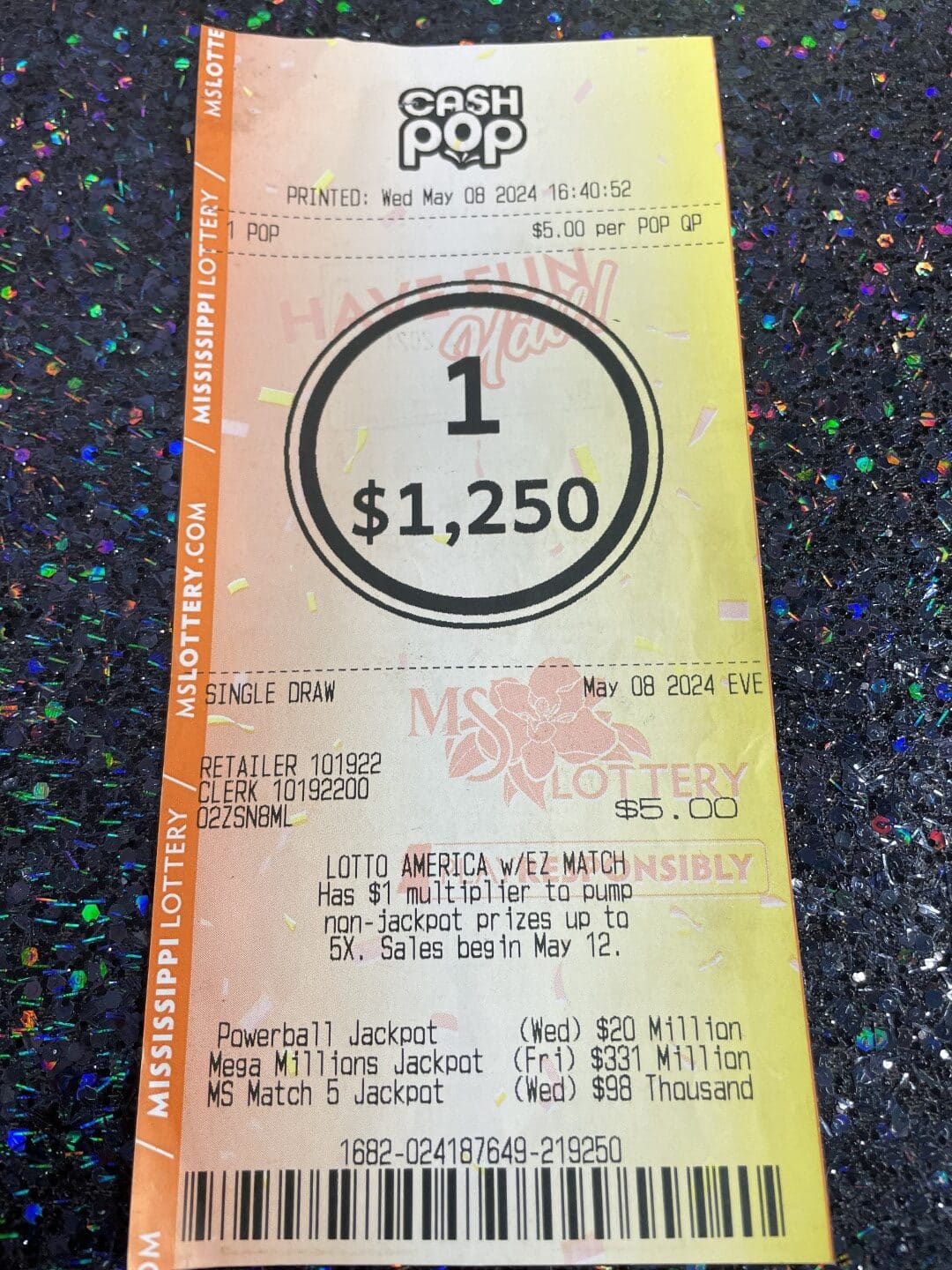 Summit Woman Won $1,250 - Mississippi Lottery