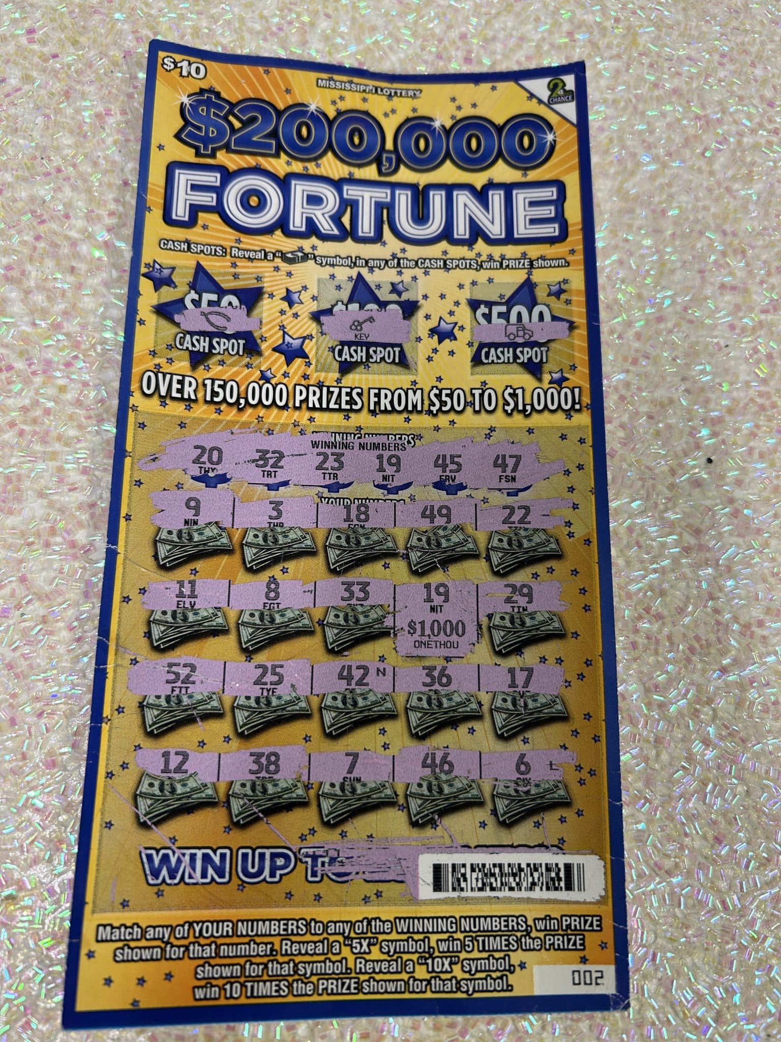 Florence Woman Wins $1,000 - Mississippi Lottery