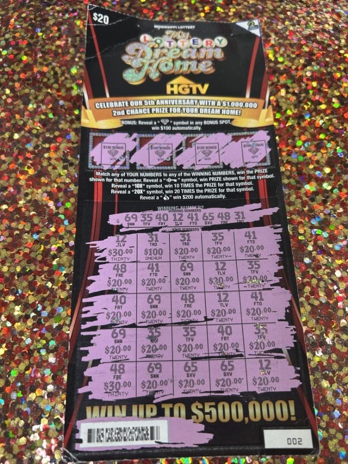 Fulton Woman Wins $1,000 - Mississippi Lottery