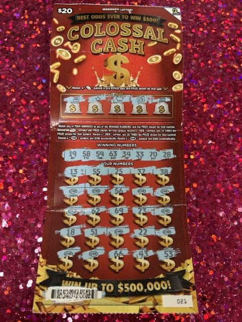 Florence Man Wins $1,000 - Mississippi Lottery