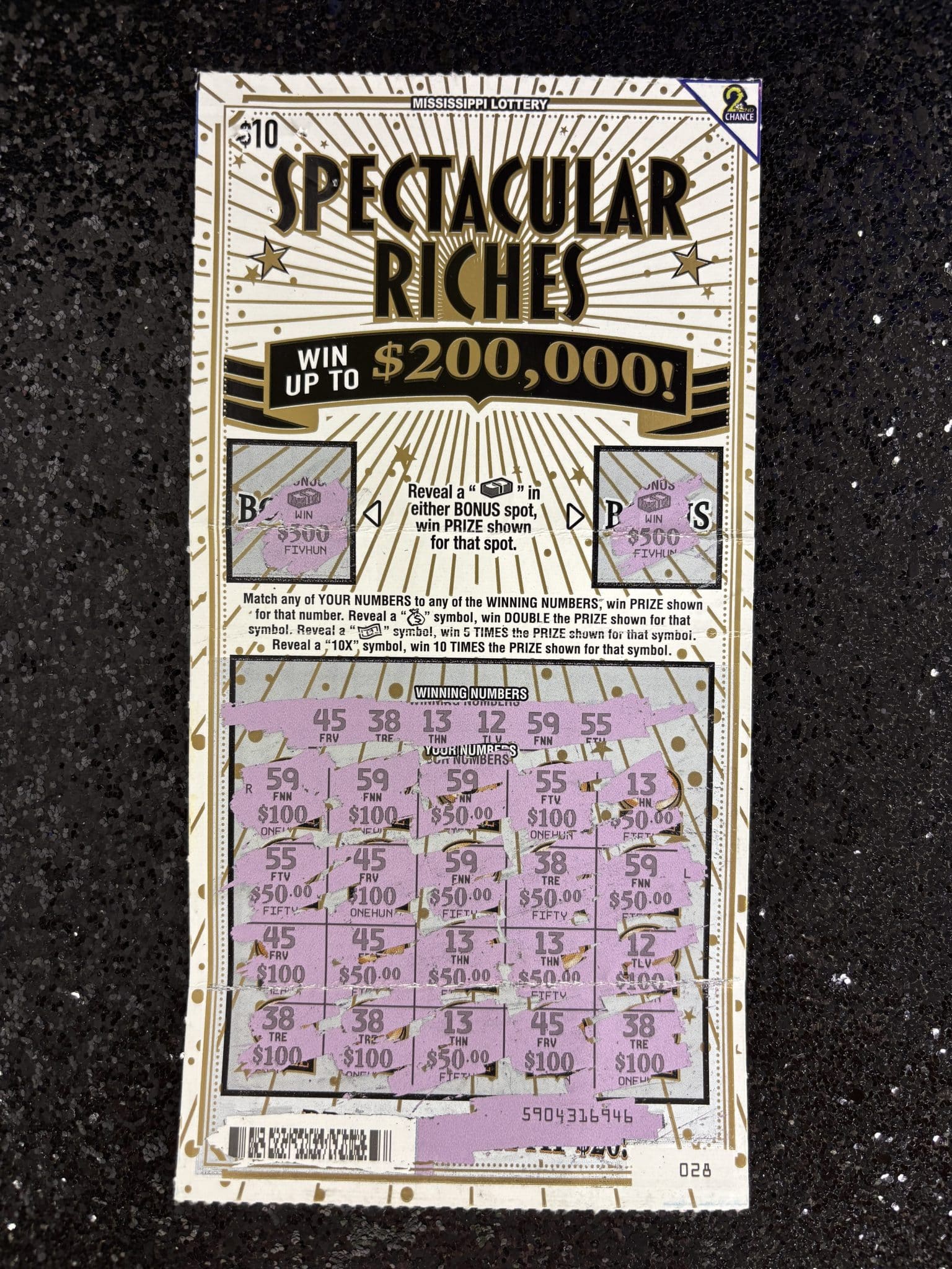 Hawthorne, FL Man Wins $2,500 - Mississippi Lottery